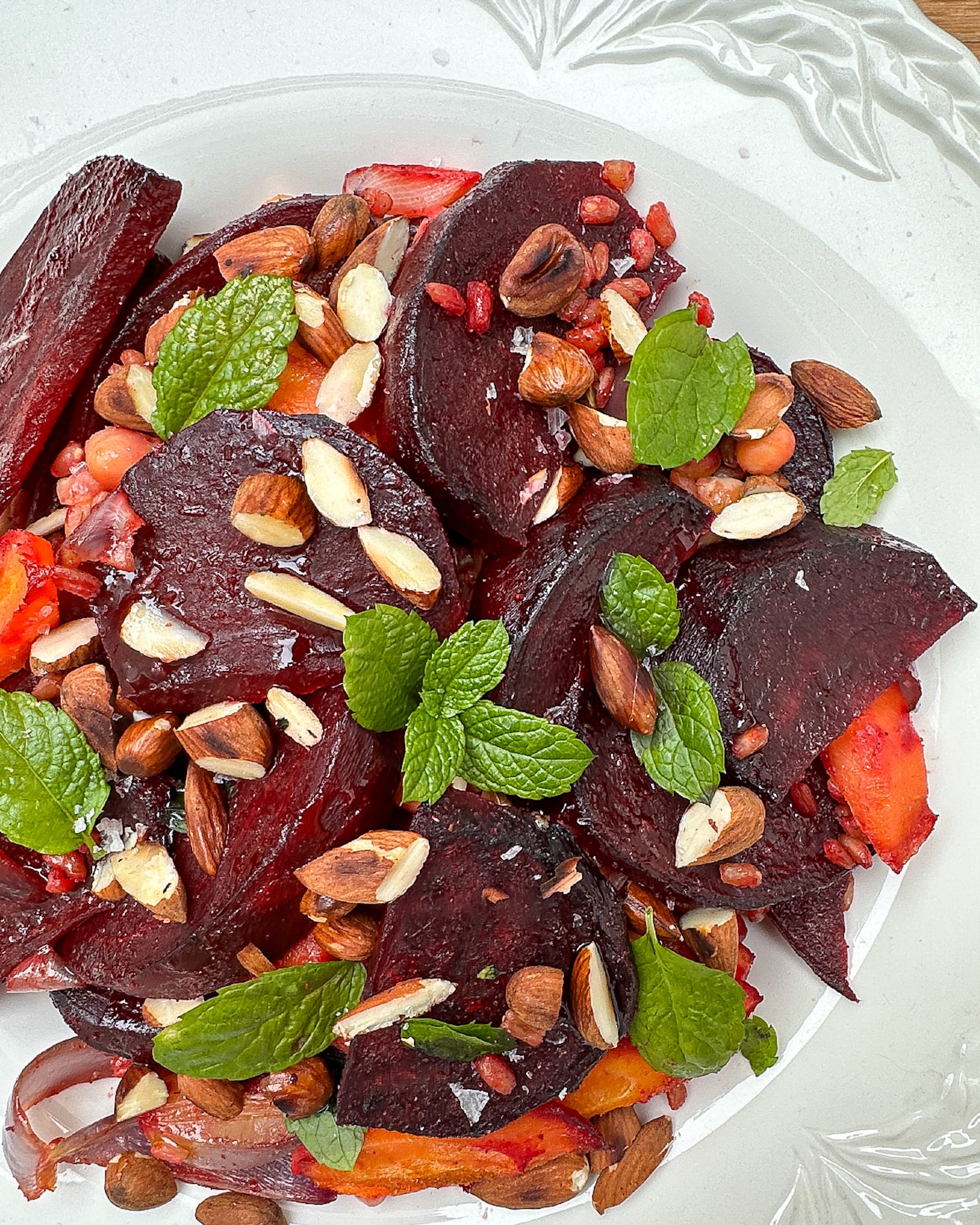 Roasted Beetroot, Carrot & Spelt Salad | Alba's Kitchen