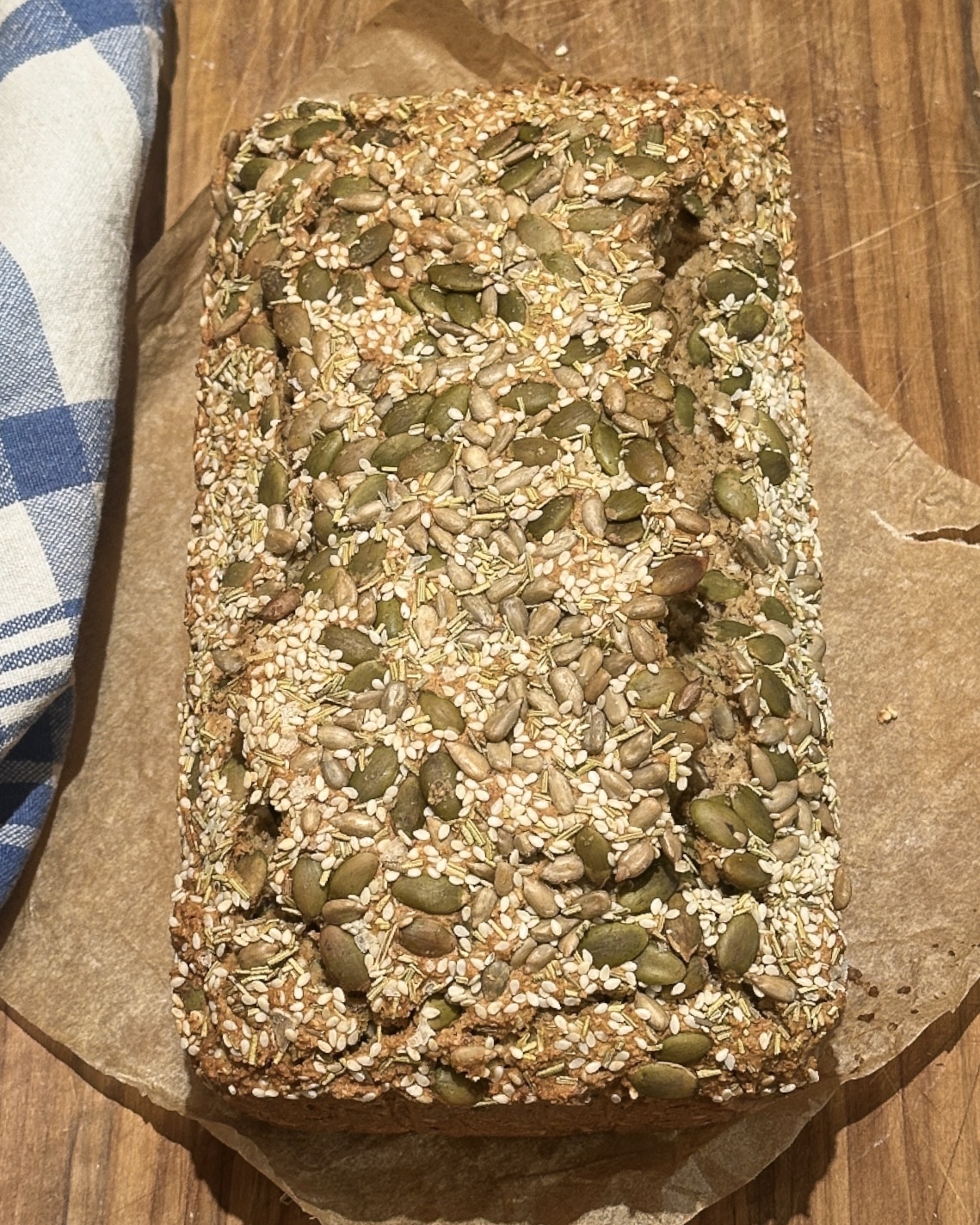 High Protein Seed Bread | Alba's Kitchen